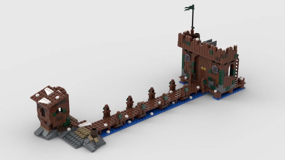 LEGO MOC Entrance of Lake Town / Esgaroth by cm.bricks | Rebrickable ...