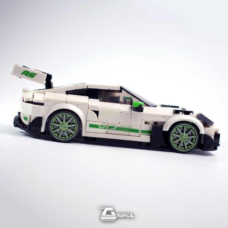 LEGO MOC Porsche 911 (992) GT3 RS - LBG/Red/White/Yellow by thegbrix ...