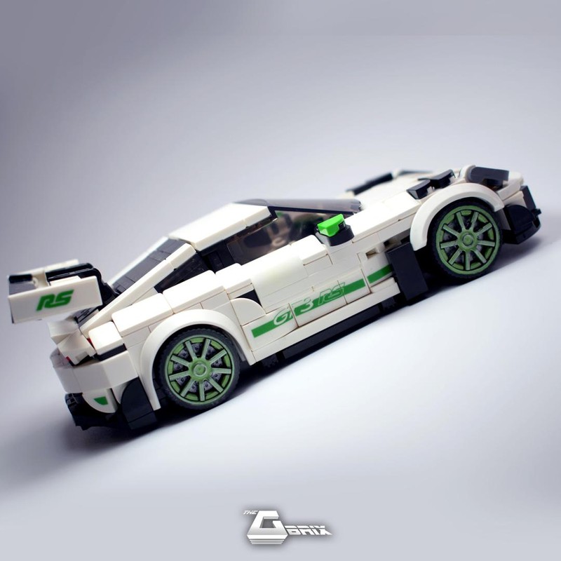 LEGO MOC Porsche 911 (992) GT3 RS - LBG/Red/White/Yellow by thegbrix ...