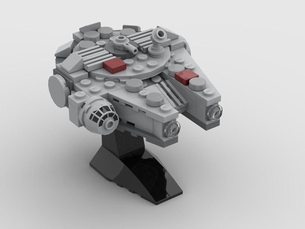 LEGO MOC Star Wars Mini Millennium Falcon by J Simpson | Rebrickable ...