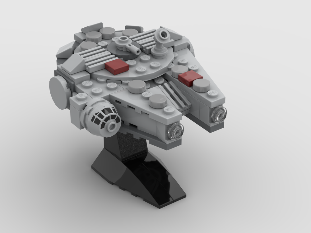 Lego Moc Star Wars Mini Millennium Falcon By J Simpson Rebrickable