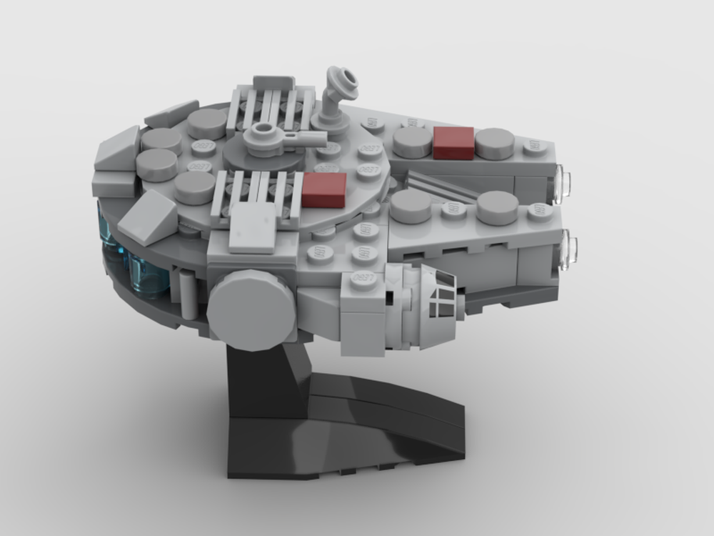 LEGO MOC Star Wars Mini Millennium Falcon by J Simpson | Rebrickable ...