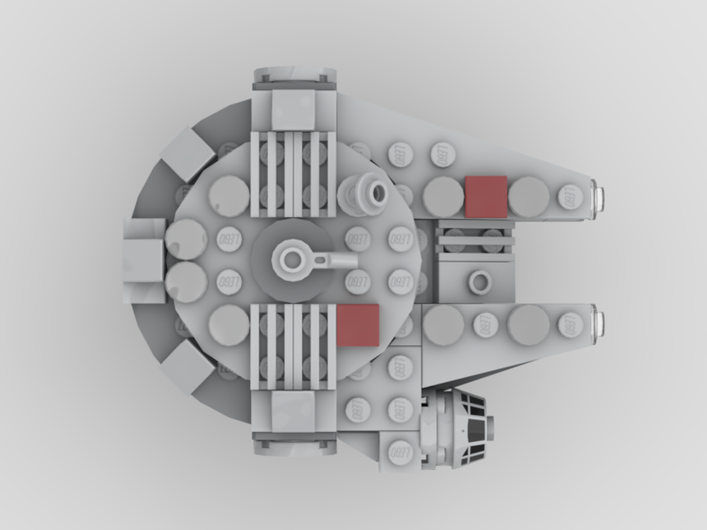 Lego Moc Star Wars Mini Millennium Falcon By J Simpson Rebrickable