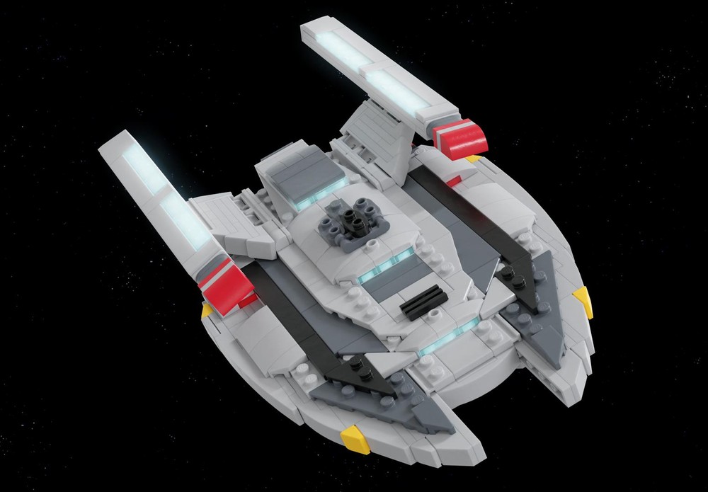 LEGO MOC Texas-class Automated Starship by Lilium Brick Yards ...