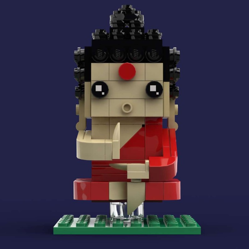 LEGO MOC-146776 Buddha Brickheadz by Desibricks | Rebrickable - Build ...
