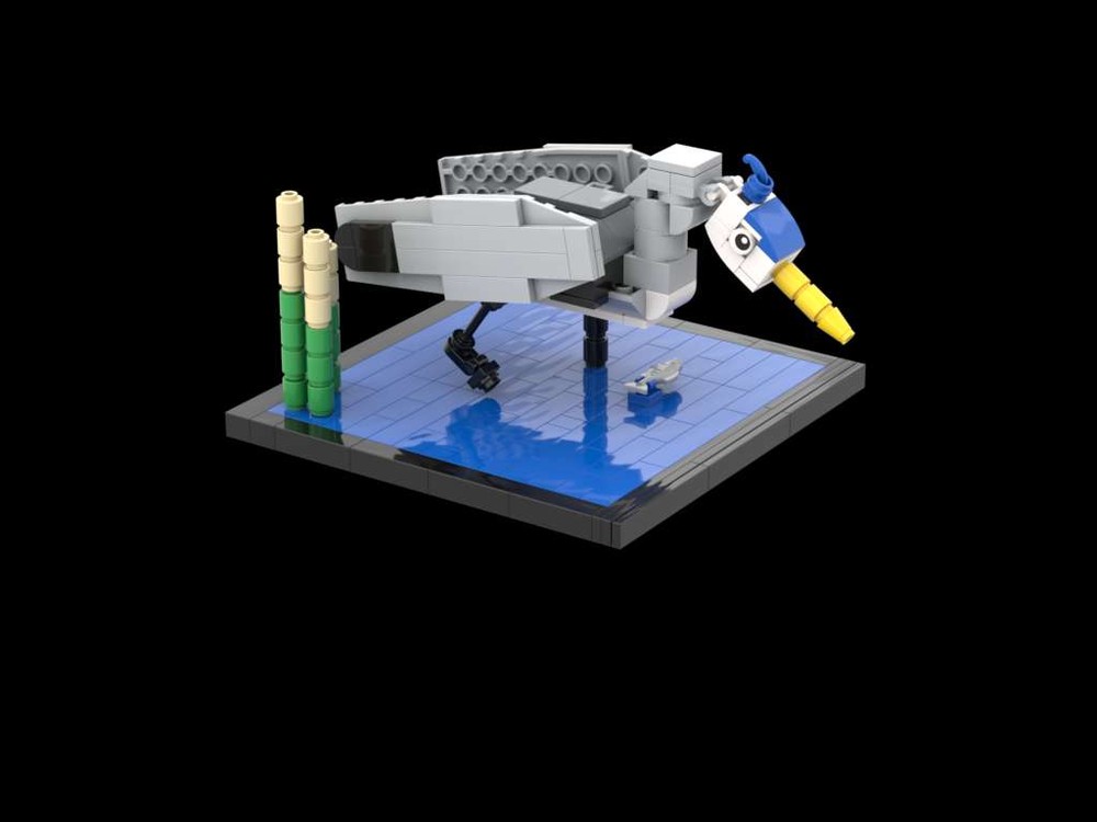 LEGO MOC Heron by Bricksborough | Rebrickable - Build with LEGO