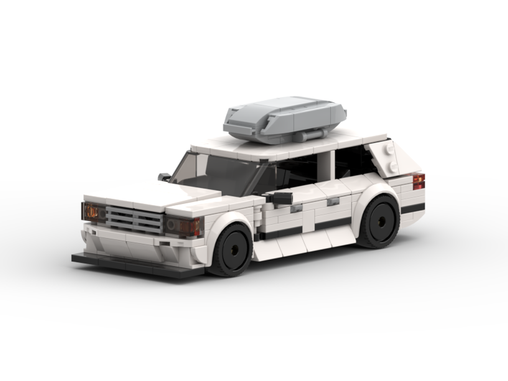 LEGO MOC Mercedes S124 Tuned by 2g_bricks | Rebrickable - Build with LEGO