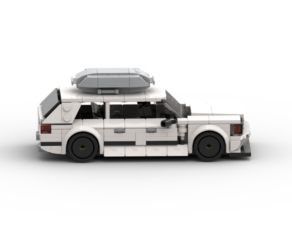 LEGO MOC Mercedes S124 Tuned by 2g_bricks | Rebrickable - Build with LEGO