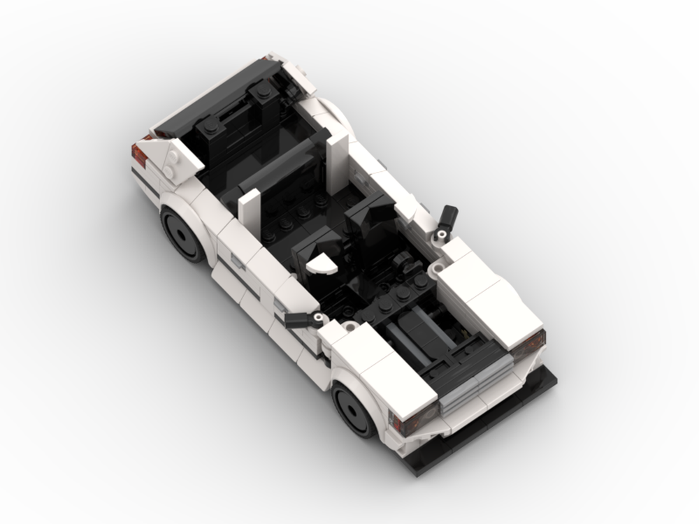 LEGO MOC Mercedes S124 Tuned by 2g_bricks | Rebrickable - Build with LEGO