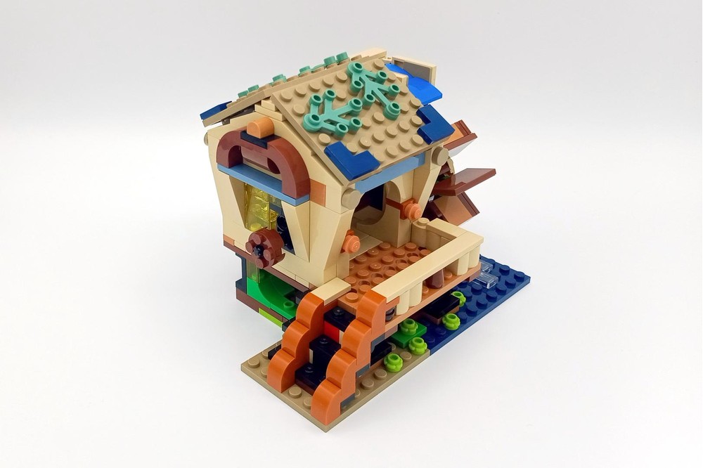 LEGO MOC 31143 Watermill by Nequmodiva | Rebrickable - Build with LEGO