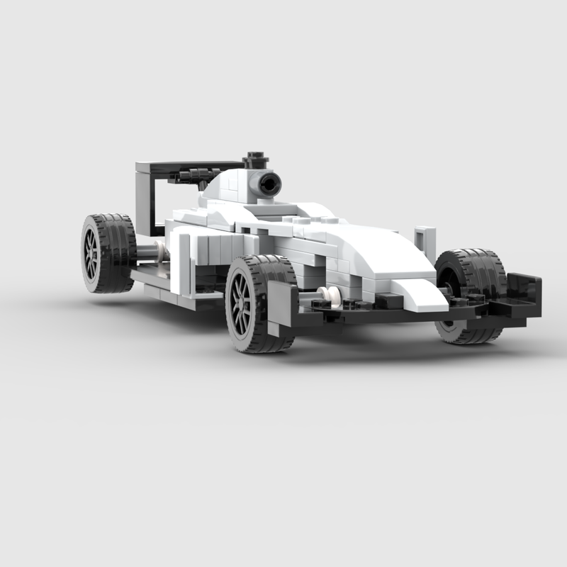 LEGO MOC Mercedes Formula 1 by ostrich14 | Rebrickable - Build with LEGO