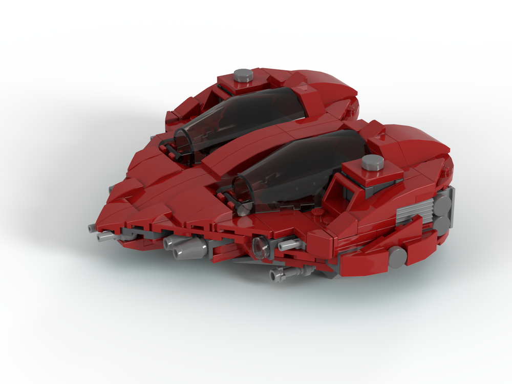 LEGO MOC Herz-class split/tandem interceptor by Hedu88 | Rebrickable ...