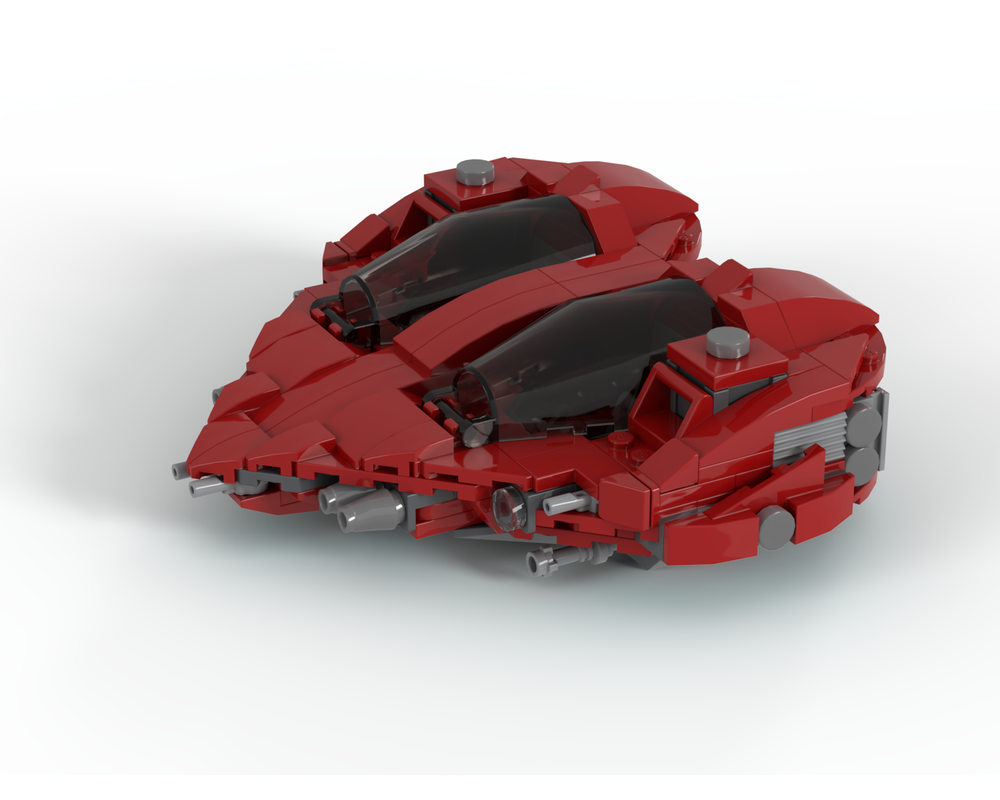 LEGO MOC Herz-class split/tandem interceptor by Hedu88 | Rebrickable ...