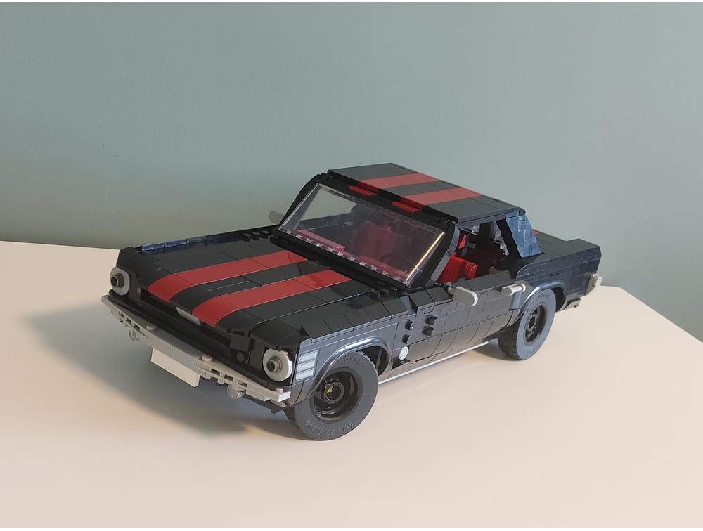 Lego Moc 10304 Ford Mustang64 By Kirvet Rebrickable Build With Lego