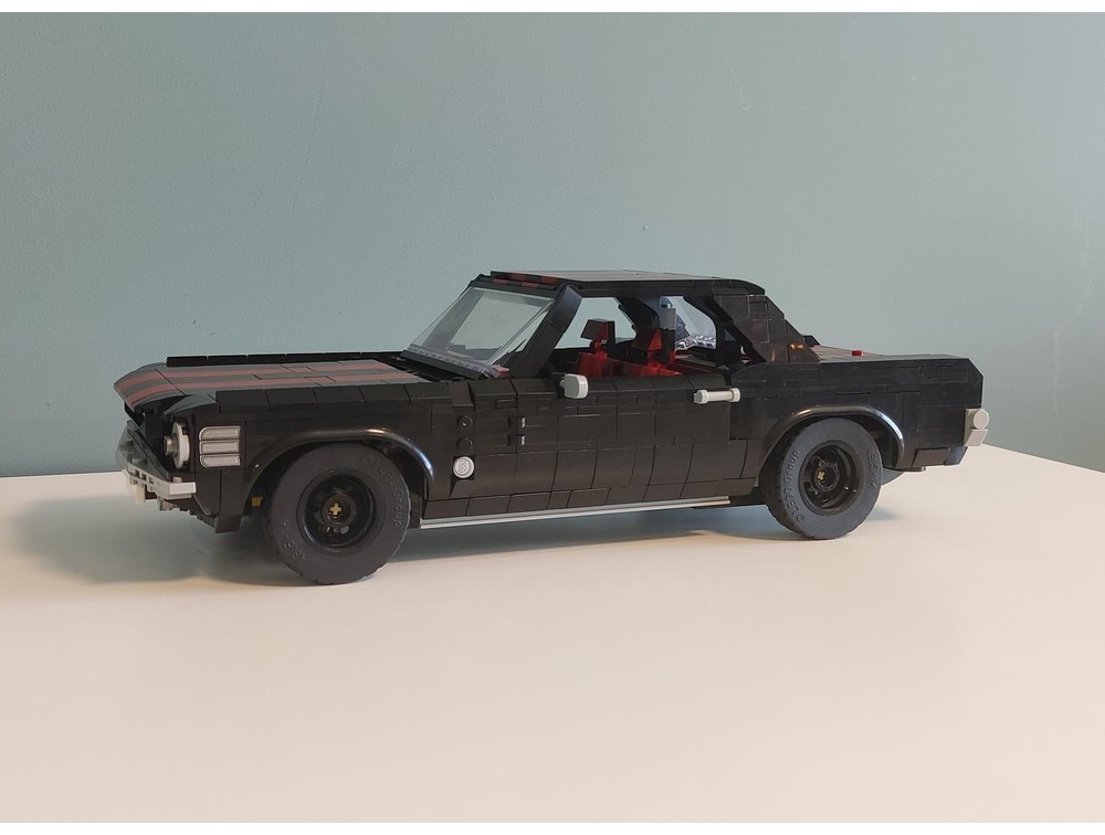 Lego Moc 10304 Ford Mustang64 By Kirvet Rebrickable Build With Lego