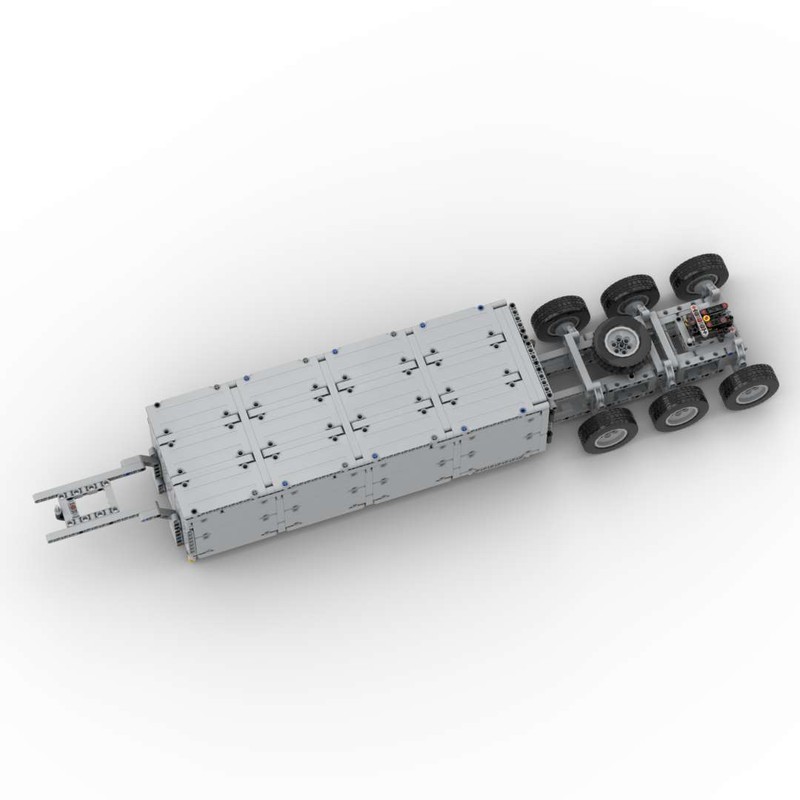 LEGO MOC Trailer & Container for Semi-trailer Truck by TMs MOCs ...