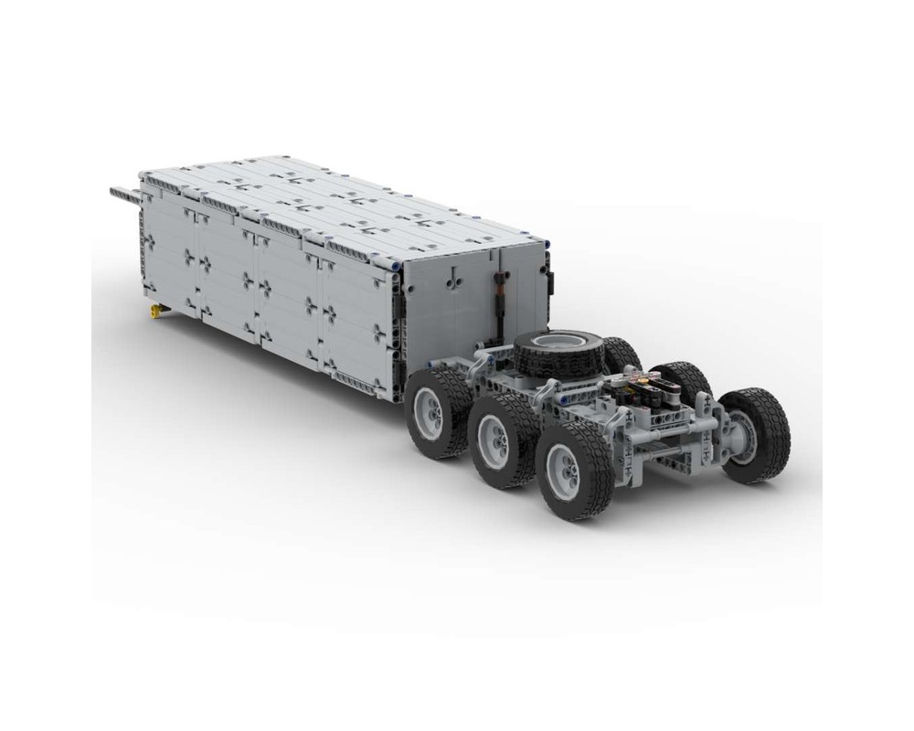 LEGO MOC Trailer & Container for Semi-trailer Truck by TMs MOCs ...