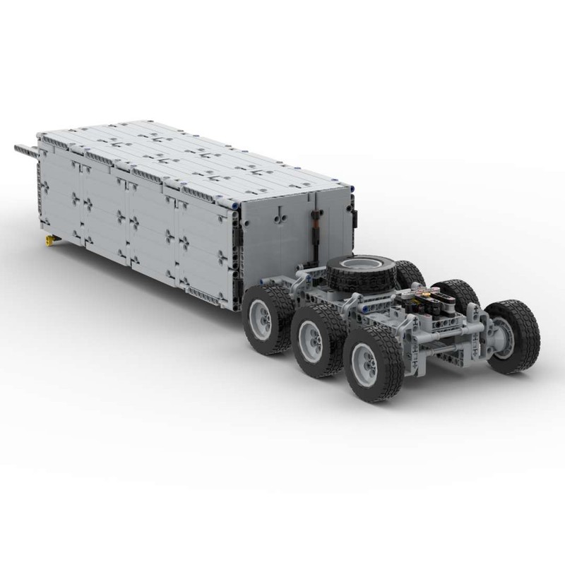 LEGO MOC-146829 Trailer & Container for Semi-trailer Truck by TMs MOCs ...