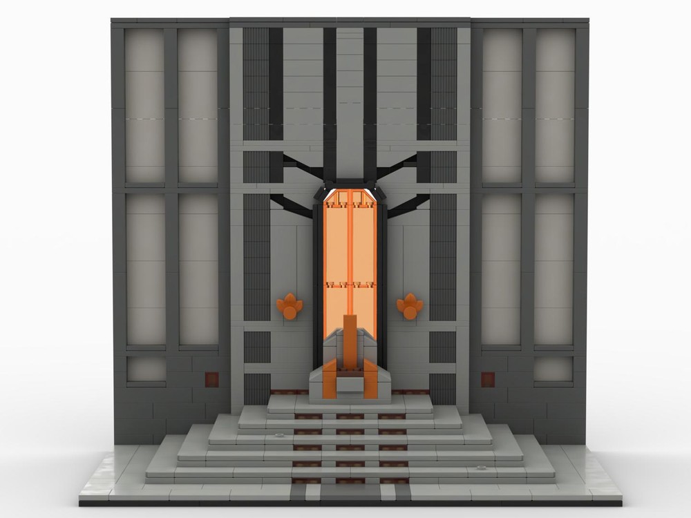 Lego Moc Mandalore Throne Room By Enfurnoh Rebrickable Build With Lego