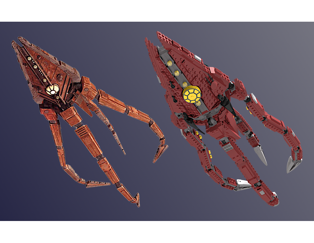 LEGO MOC Trident-Class Assault Ship by KennoMonkey | Rebrickable ...