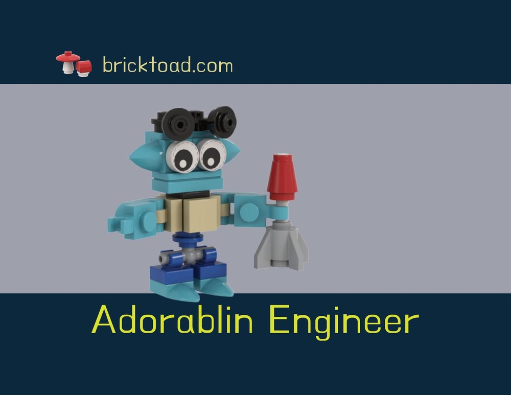 LEGO MOC Adorablins Engineer by bricktoad | Rebrickable - Build with LEGO