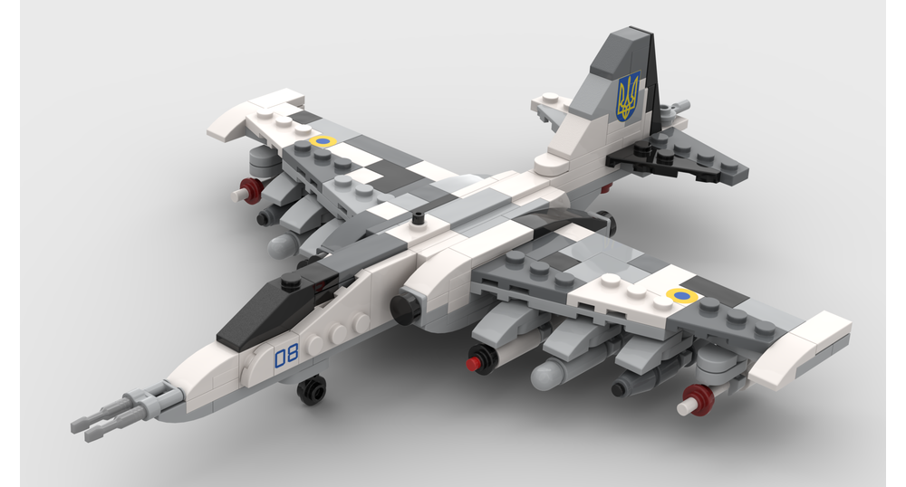 Lego Moc 172 Scale Su 25 Frogfoot Uaf By Handsolo99 Rebrickable