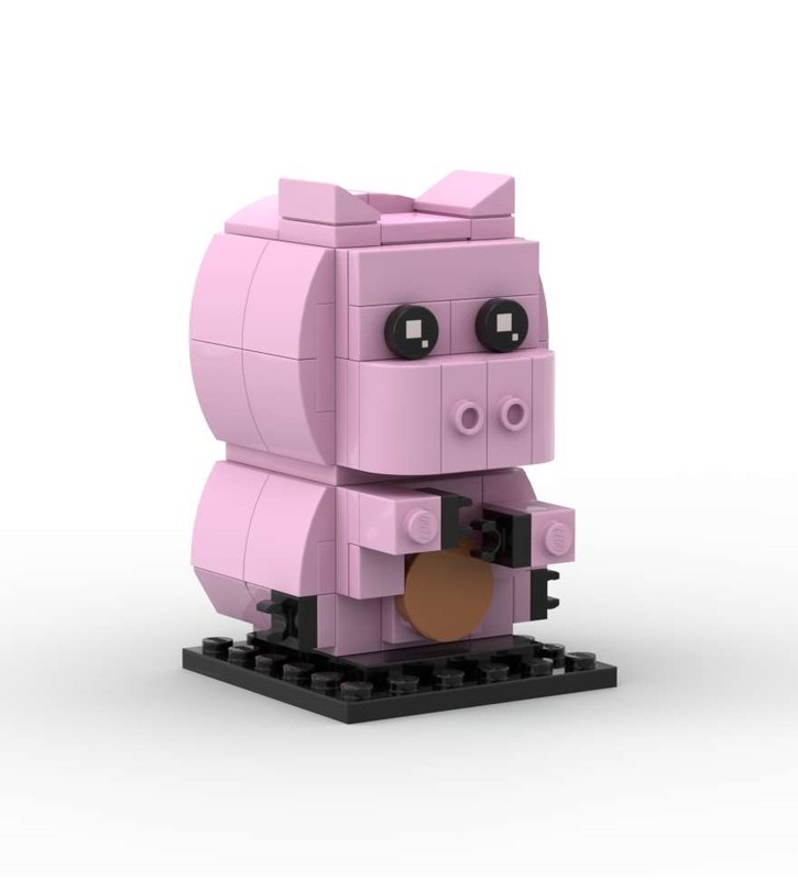 LEGO MOC Hamm (Toy Story) by delight_moc | Rebrickable - Build with LEGO