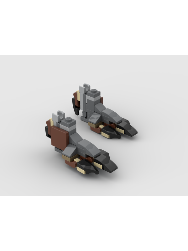 LEGO MOC 76956 T-Rex Breakout Feet Mod by AndrewG123 | Rebrickable ...