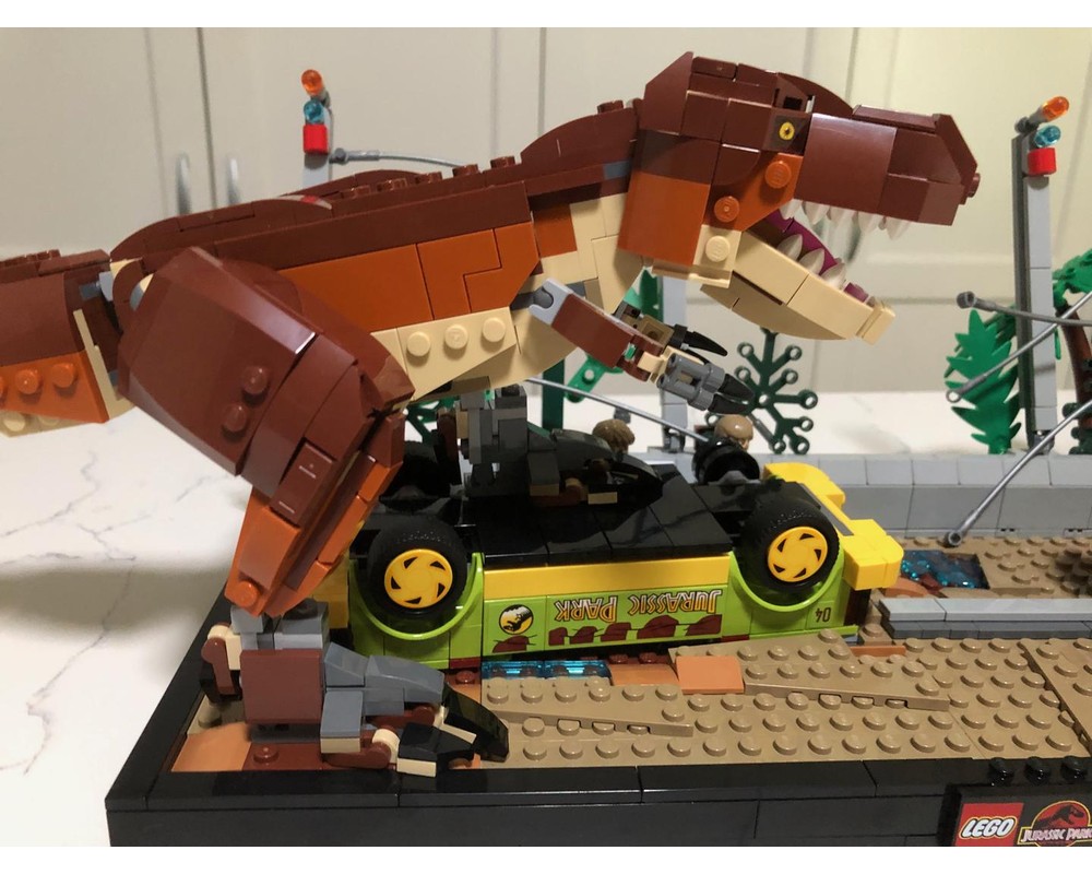 LEGO MOC 76956 T-Rex Breakout Feet Mod by AndrewG123 | Rebrickable ...