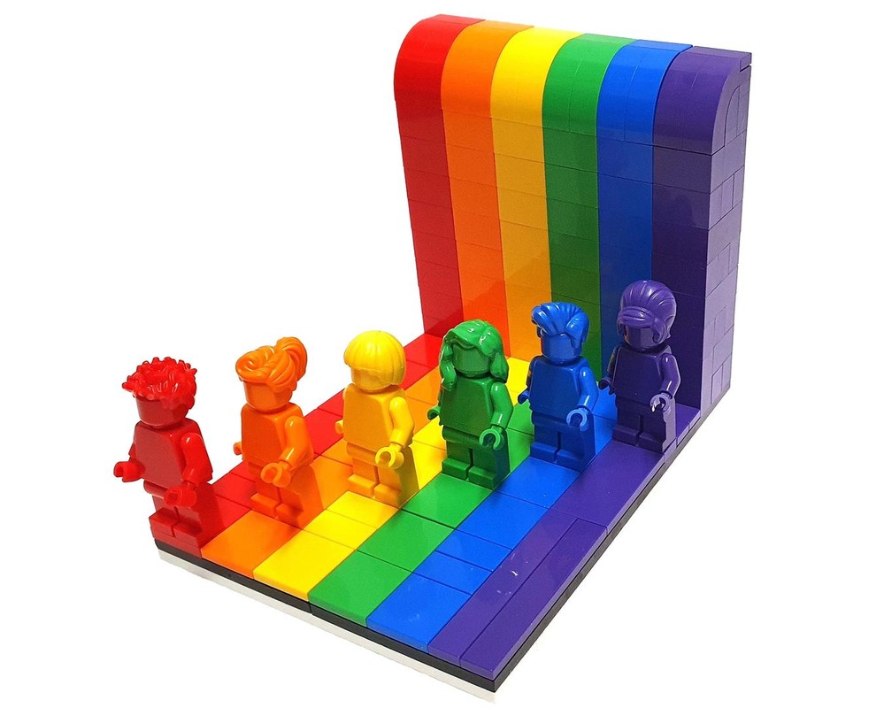 LEGO MOC Pride is Awesome by icedragonj | Rebrickable - Build with LEGO