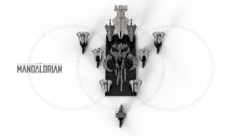 Lego Moc The Planet Mandalore Background Standmythosaur Shape Stand