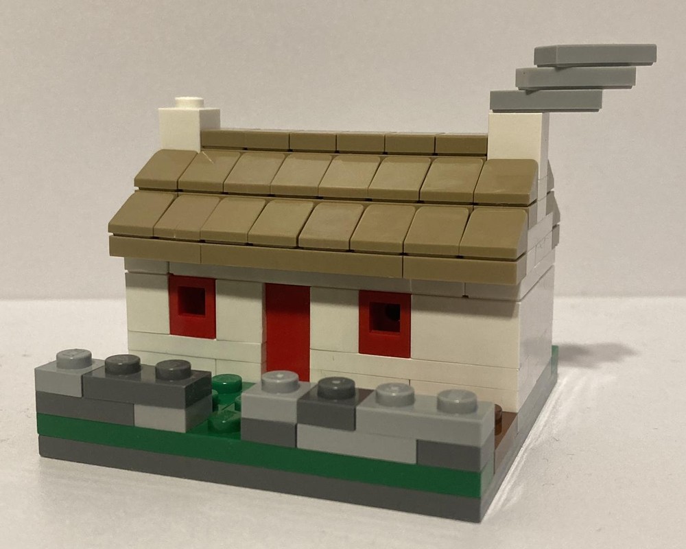 LEGO MOC Traditional Manx Cottage by Gregnat3 | Rebrickable - Build ...