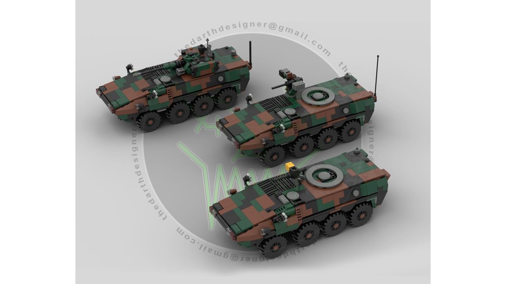 LEGO MOC Iveco FRECCIA | APC / IFV - 1:35 Scale by DarthDesigner ...