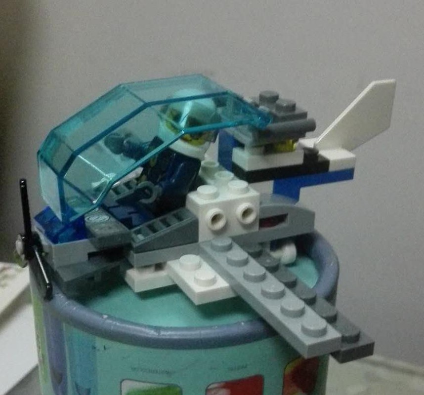 Lego Moc Propeller Plane By Qyxchjch Rebrickable Build With Lego