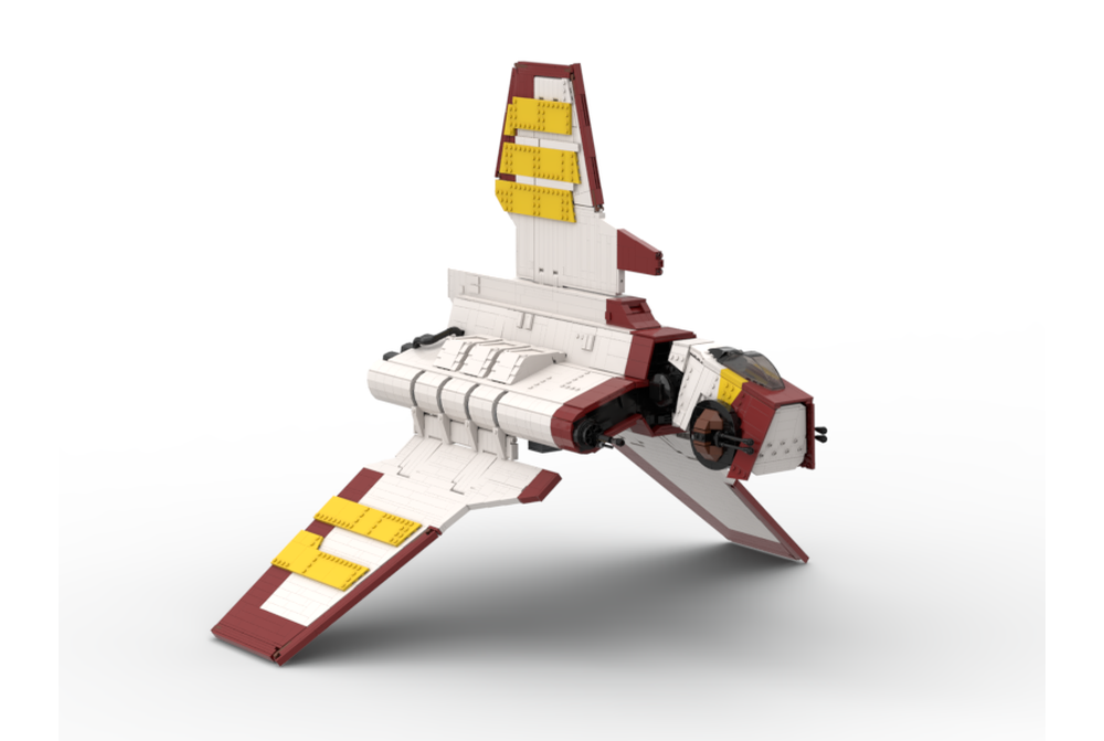 LEGO MOC RHO class transport shuttle Republic by thelegowolfpack ...