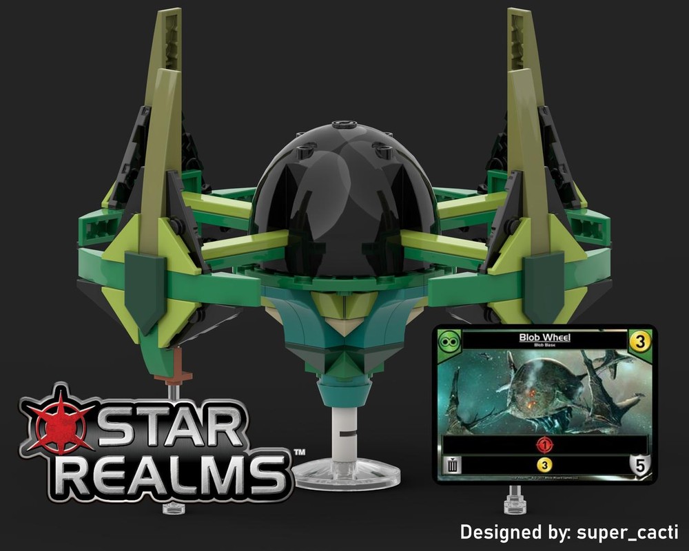 LEGO MOC Star Realms Micro sets, Blob - Blob Wheel by super_cacti ...