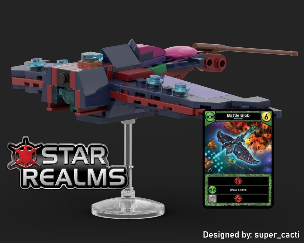 LEGO MOC Star Realms Micro sets, Blob - Battle Blob by super_cacti ...