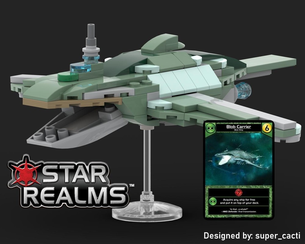LEGO MOC Star Realms Micro sets, Blob - Blob Carrier by super_cacti ...