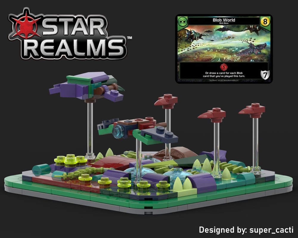 LEGO MOC Star Realms Micro sets, Blob - Blob World by super_cacti ...