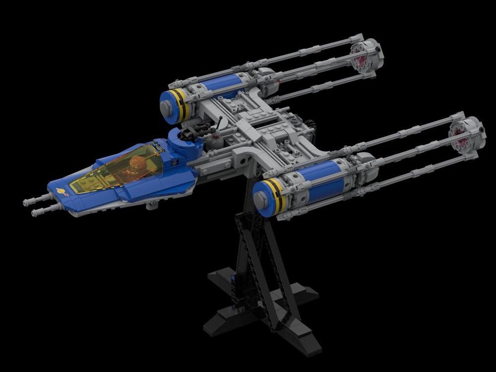 LEGO MOC classic-spacified Y-Wing based on the set 75249 by williweb ...