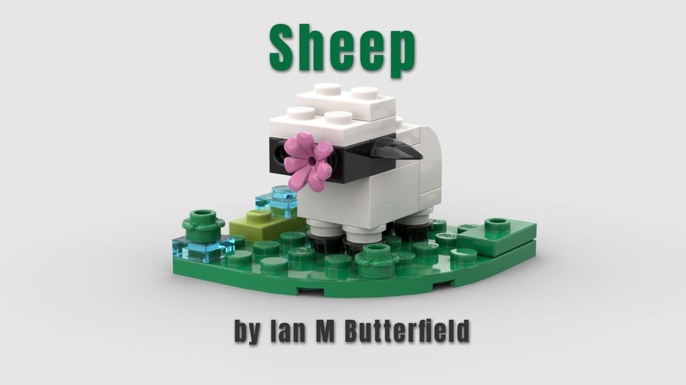 LEGO MOC Mini-MOC a sheep by ianbutty | Rebrickable - Build with LEGO