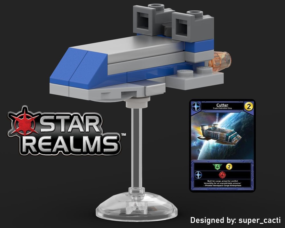 LEGO MOC Star Realms Micro sets, Trade Federation - Cutter by super ...