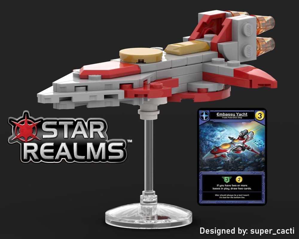 LEGO MOC Star Realms Micro sets, Trade Federation - Embassy Yacht by ...