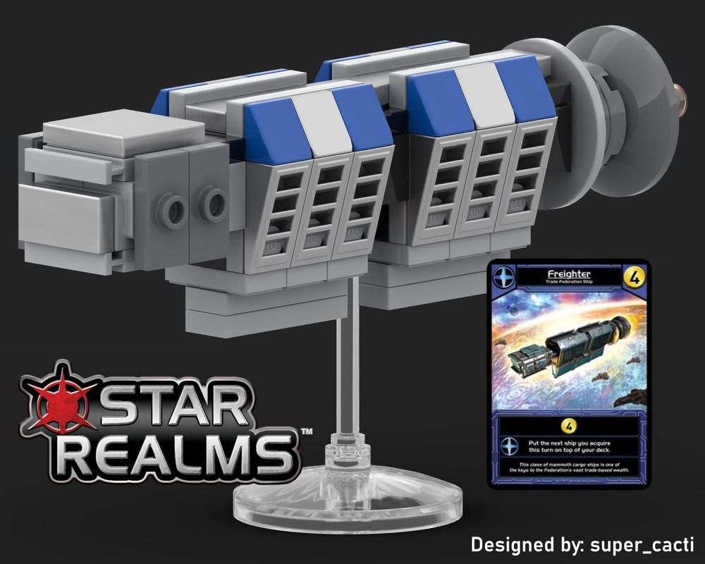 LEGO MOC Star Realms Micro sets, Trade Federation - Freighter by super ...