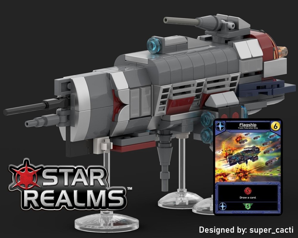 LEGO MOC Star Realms Micro sets, Trade Federation - Flagship by super ...