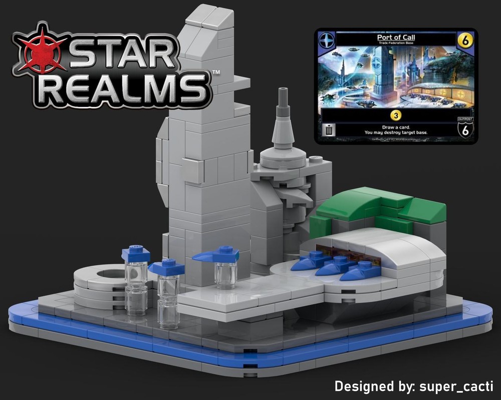 LEGO MOC Star Realms Micro sets, Trade Federation - Port of Call by ...