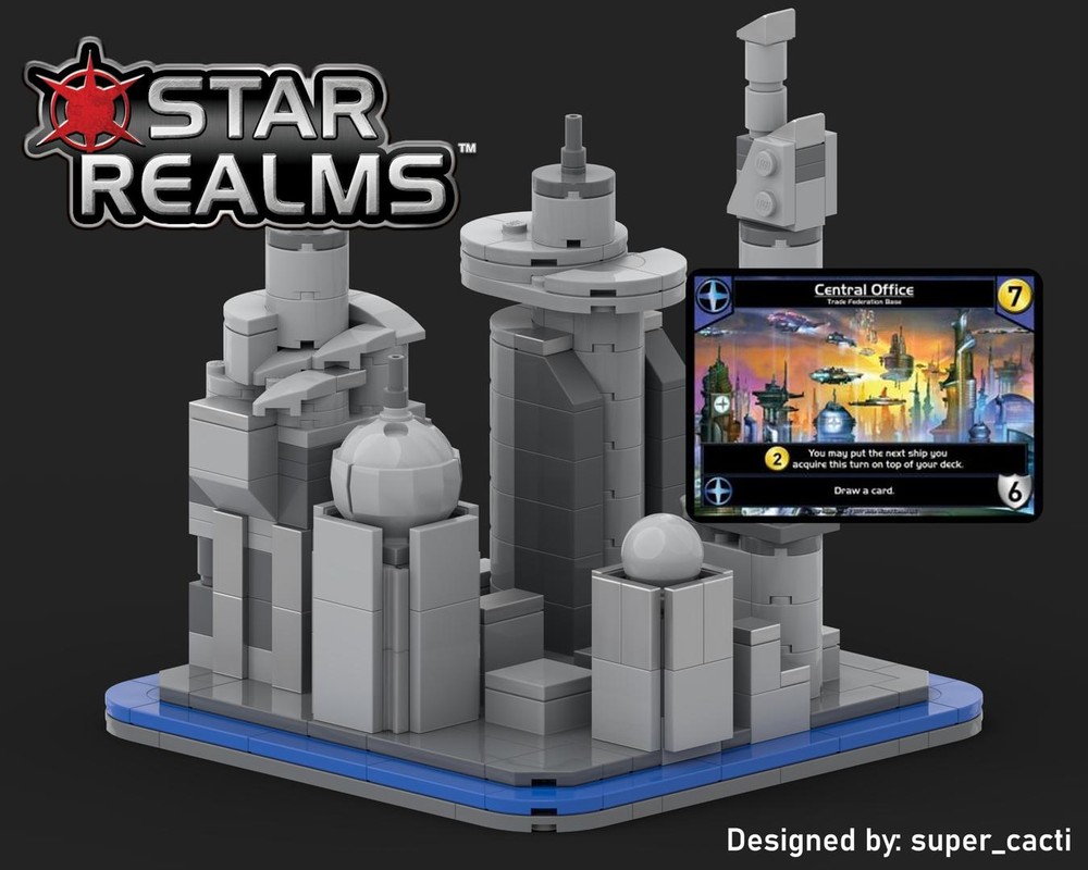 LEGO MOC Star Realms Micro sets, Trade Federation - Central Office by ...