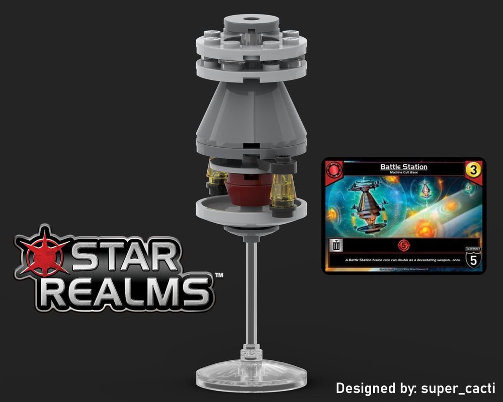 LEGO MOC Star Realms Micro sets, Machine Cult - Battle Station by super ...