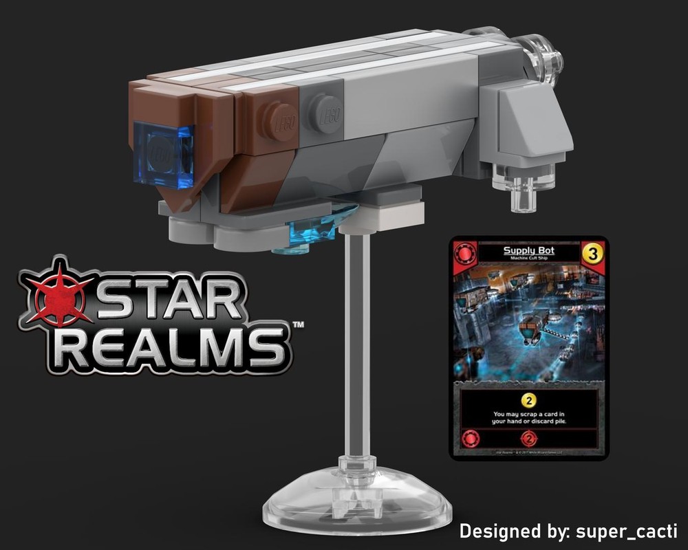 LEGO MOC Star Realms Micro sets, Machine Cult - Supply Bot by super ...