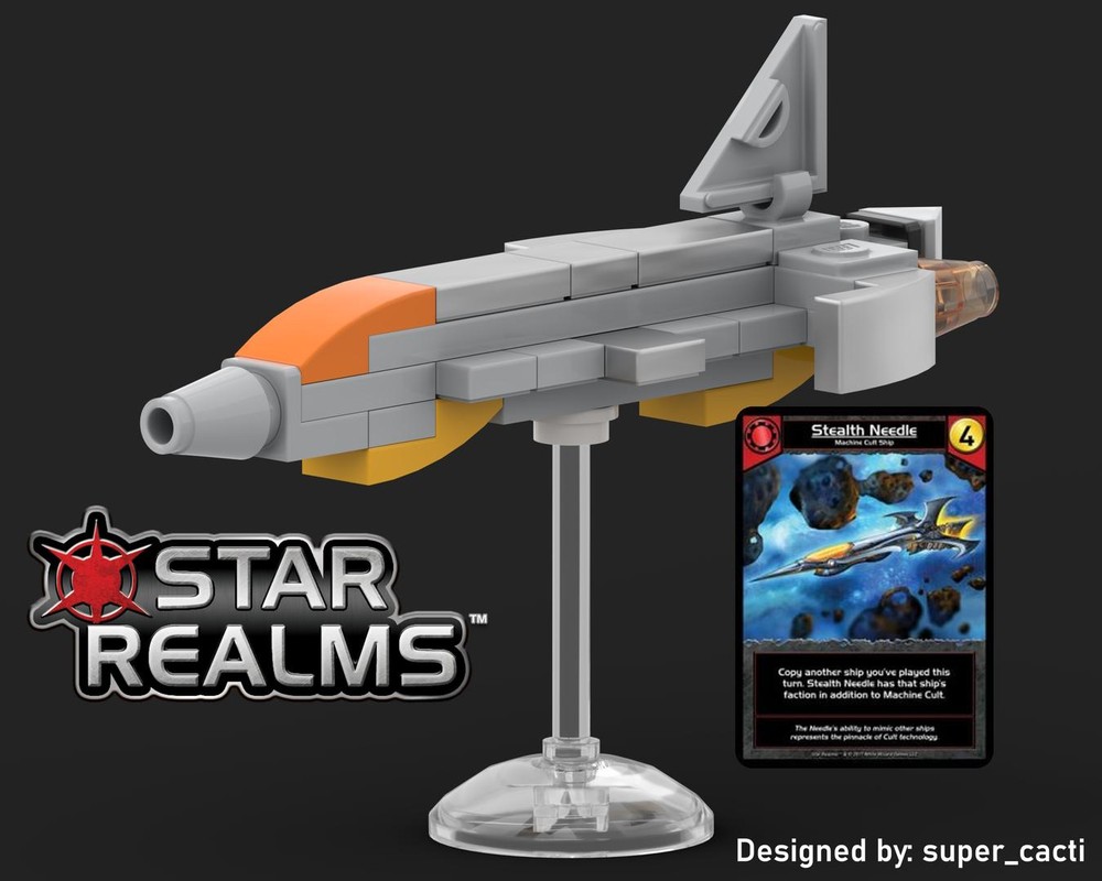 LEGO MOC Star Realms Micro sets, Machine Cult - Stealth Needle by super ...